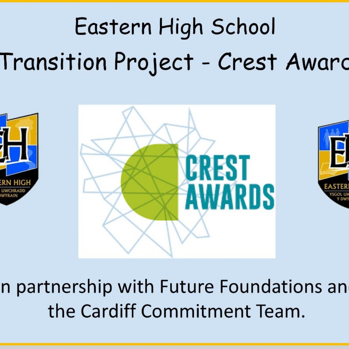 Eastern High - Crest Award Creations!